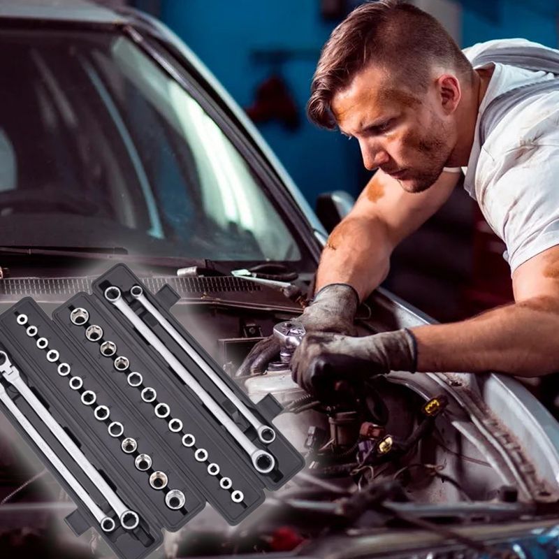 15pcs Adjustable Ratchet Wrench Kit（50%OFF） – bestusly